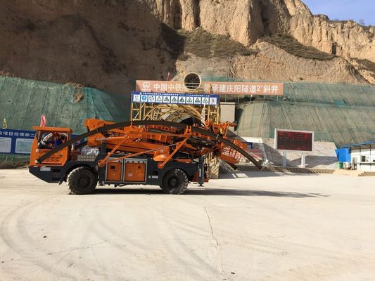 Self Propelled 3 Boom Robotic Arch Install Machine