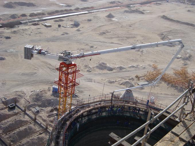 Electric Hydraulic Tower Concrete Placing Boom For Structure Construction