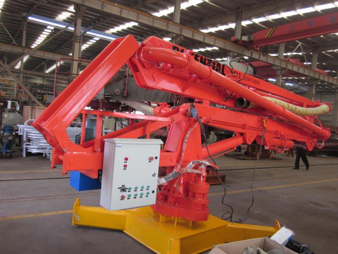 4.2t Total Weight Spider Pump For Concrete HG13 Cable Remote Control ...