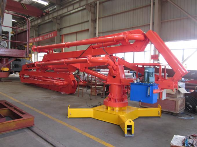 4.2t Total Weight Spider Pump For Concrete HG13 Cable Remote Control ...