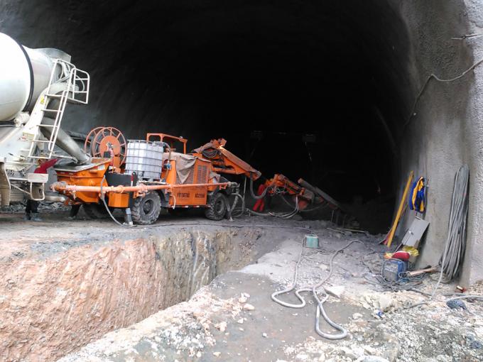 Fully Hydraulic Control 15T Underground Concrete Sprayer